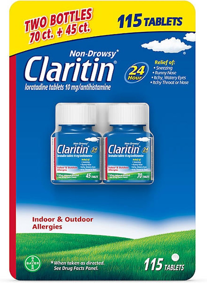 24 Hour Non-Drowsy Allergy Medicine Tablets 115 ct.